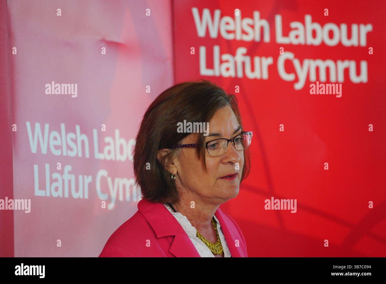 First Minister and Labour leader in Wales, Baroness Eluned Morgan ...