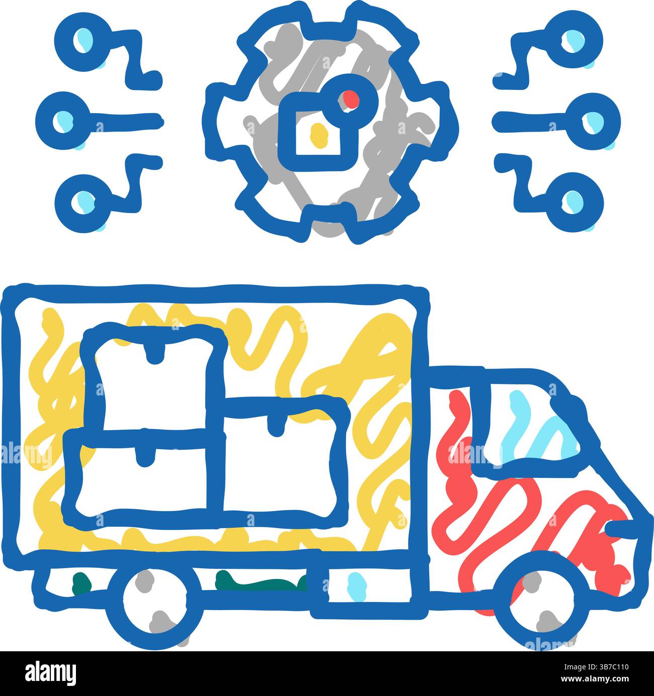 supply developing icon doodle illustration Stock Vector Image & Art - Alamy