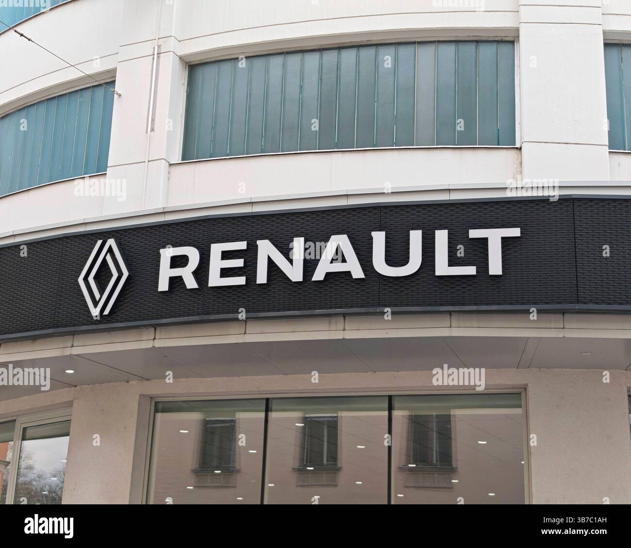 renault as a car brand or automotive brand in transport and mobility ...