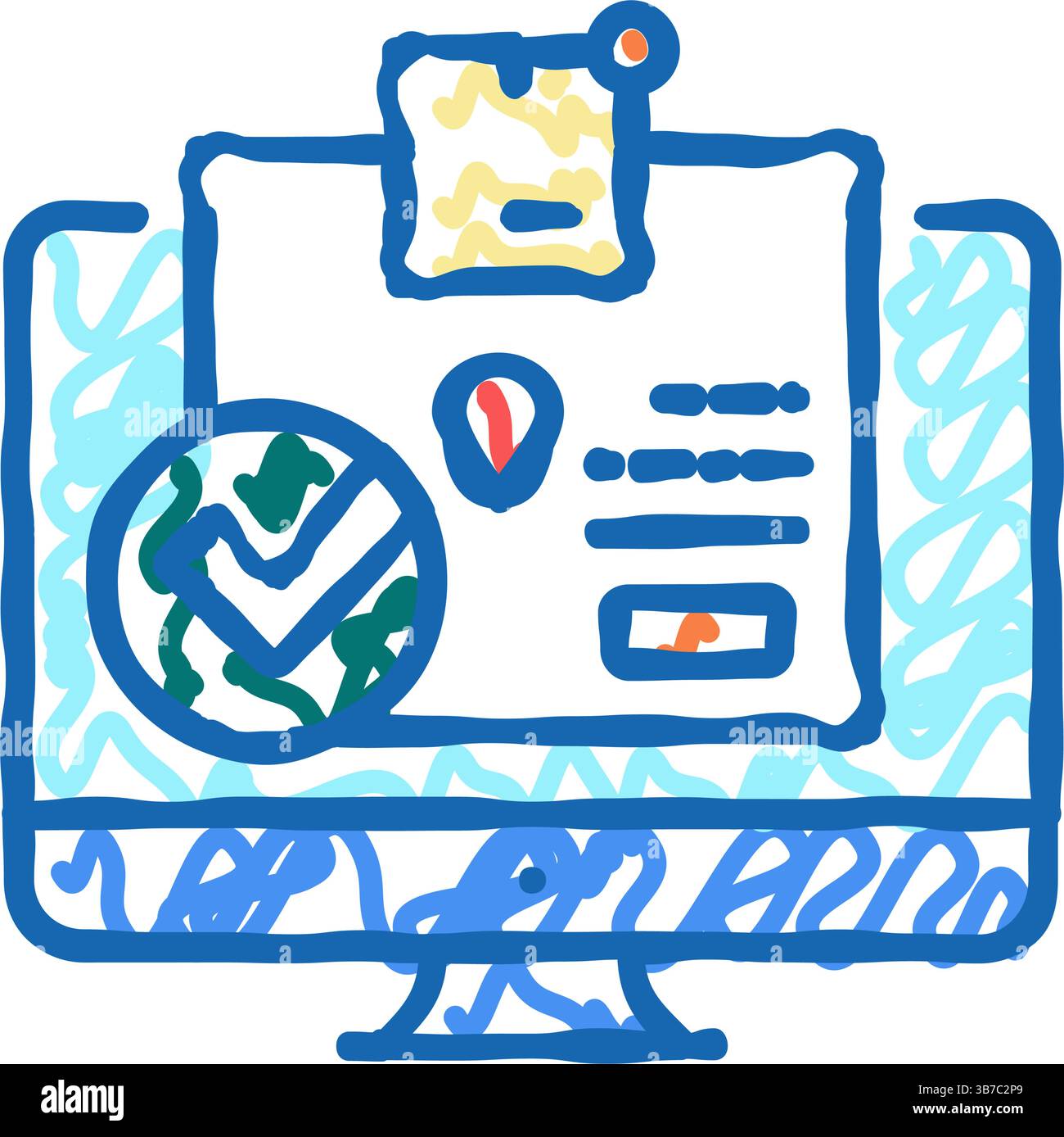 Parcel status Cut Out Stock Images & Pictures - Alamy