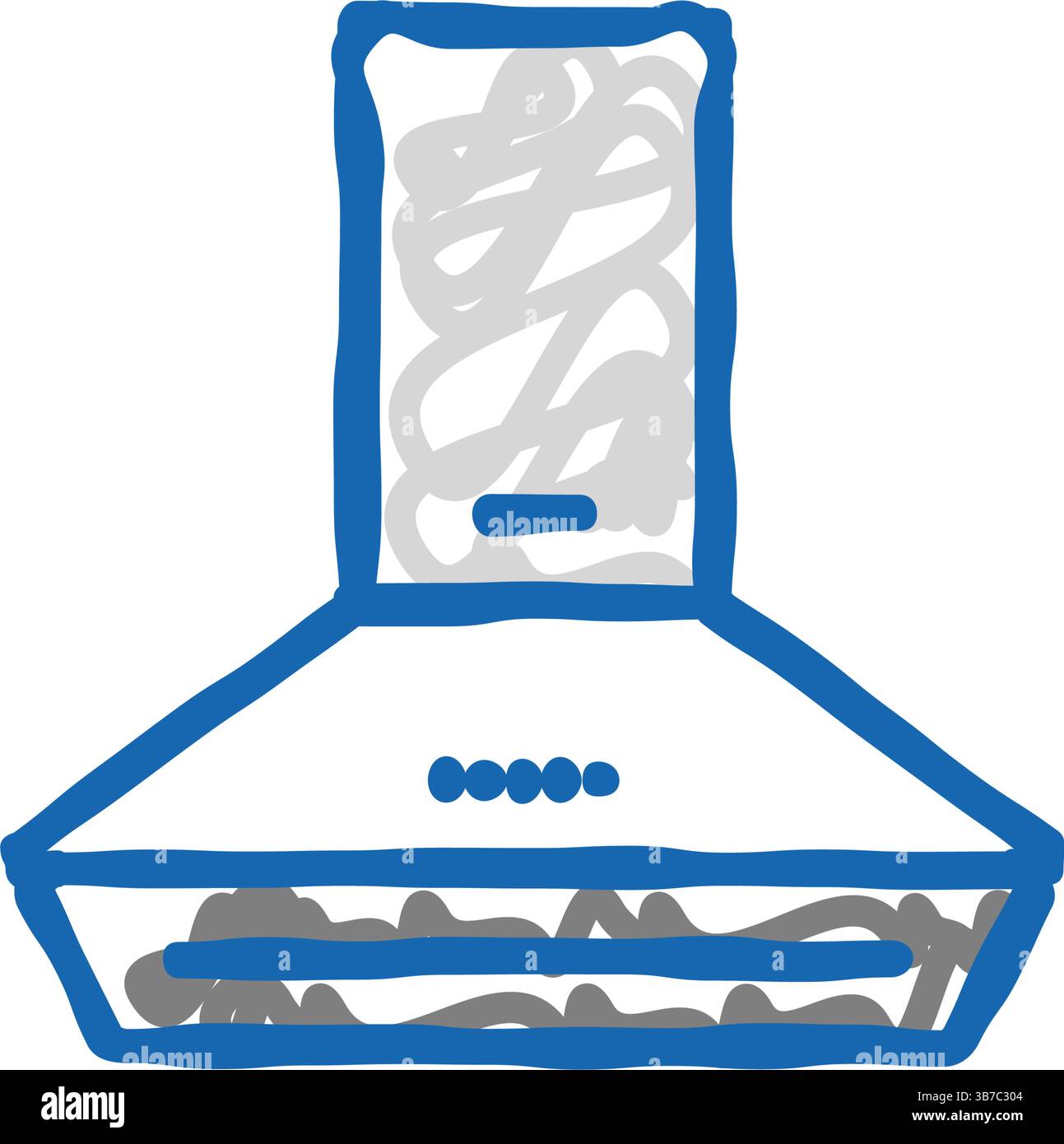 cooker hood icon doodle illustration Stock Vector Image & Art - Alamy