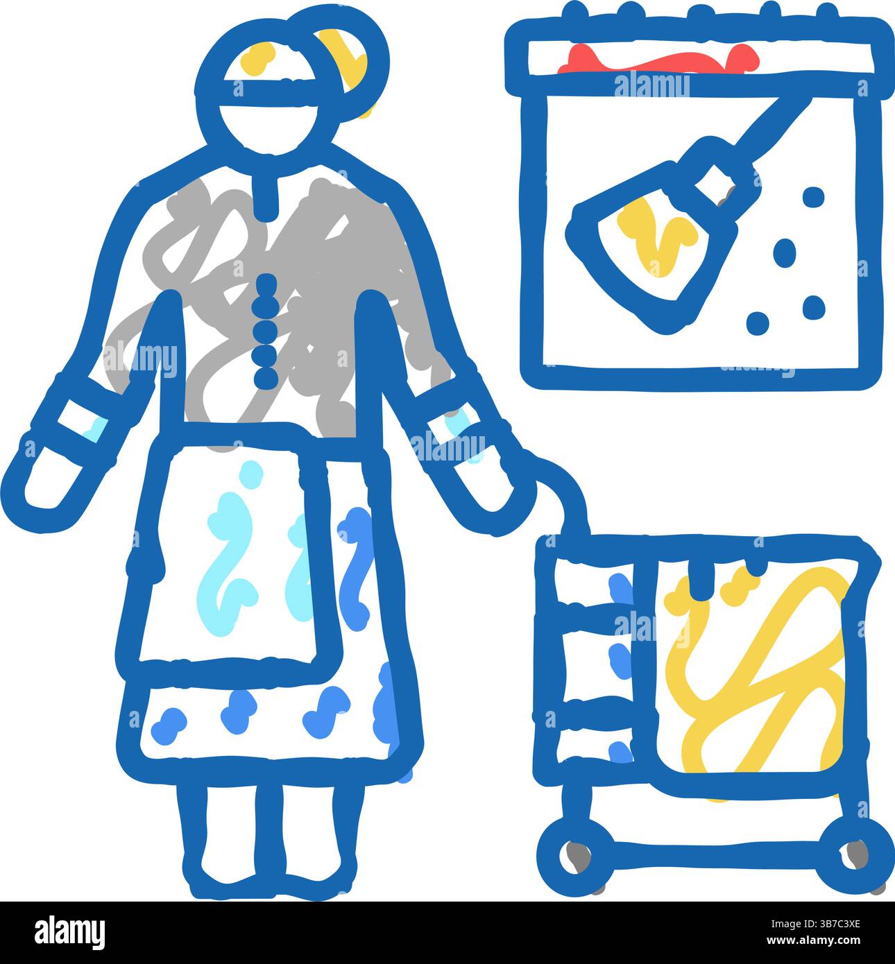 Regular hand washing Stock Vector Images - Alamy