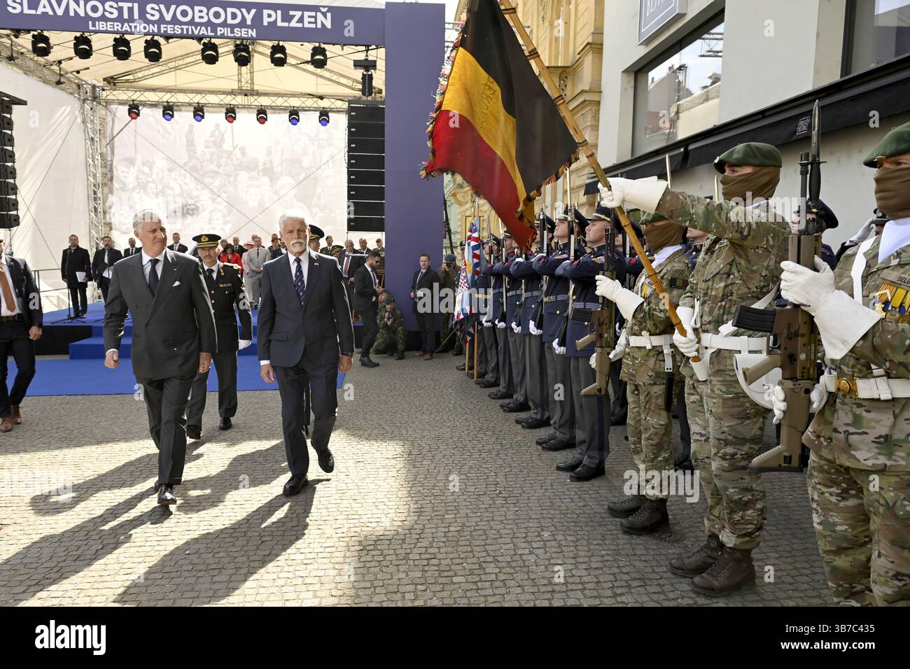 Prague, Czech Republic. 06th May, 2025. King Philippe - Filip of ...