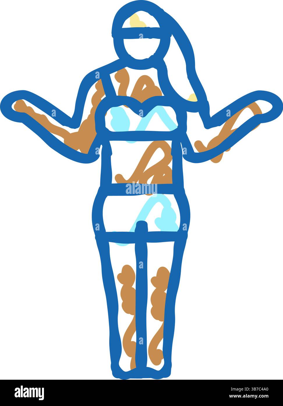 Sun tanned Cut Out Stock Images & Pictures - Alamy