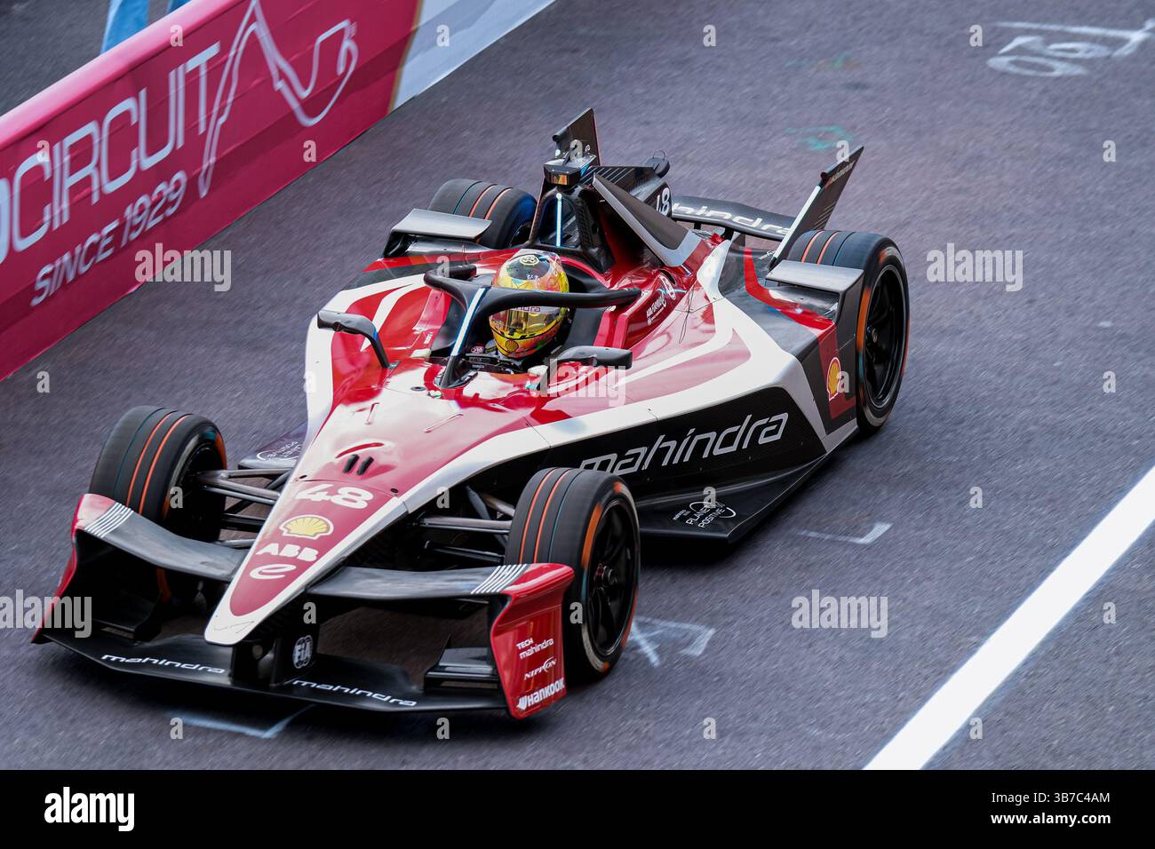 Monaco, Monaco. 04th May, 2025. Edoardo Mortara of Mahindra Racing seen ...