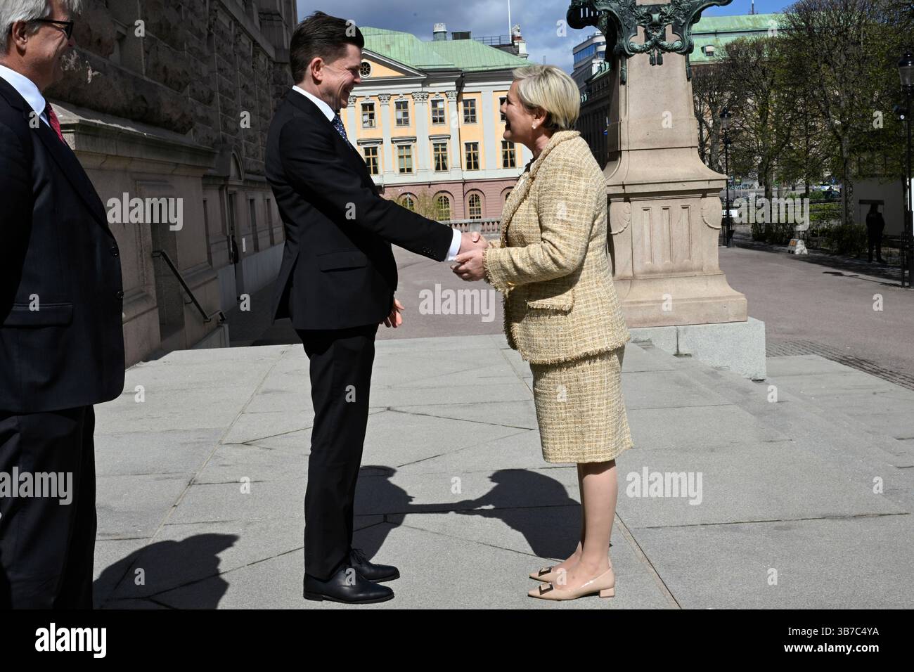 Stockholm, Sweden. 06th May, 2025. Icelandic President Halla ...