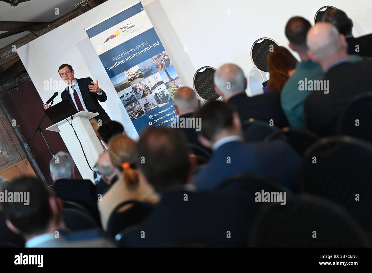Hamburg, Germany. 06th May, 2025. Christoph von Marschall, journalist and author, speaks at the ...
