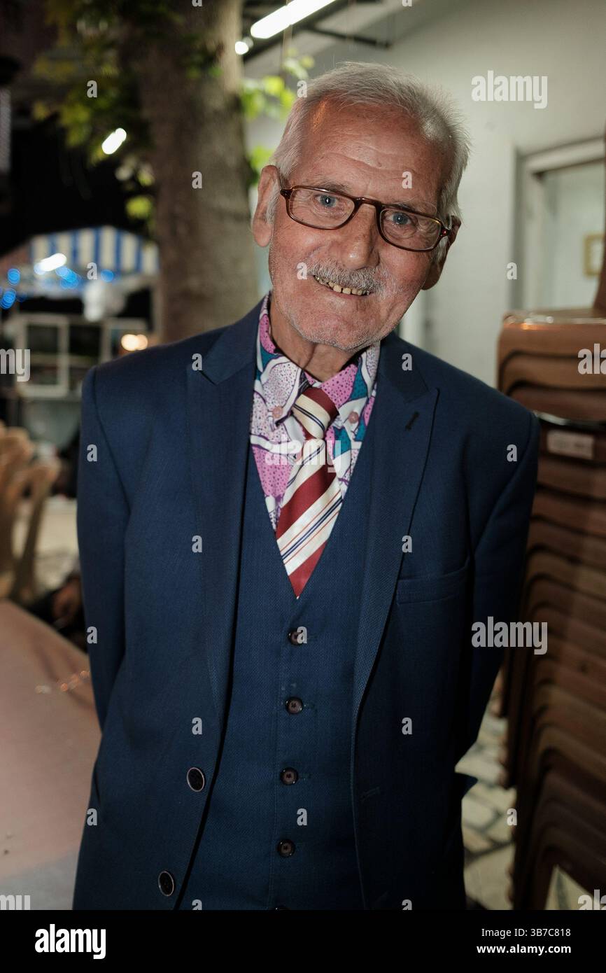 A well-dressed man seen during the Hidirellez celebrations. Gypsies ...