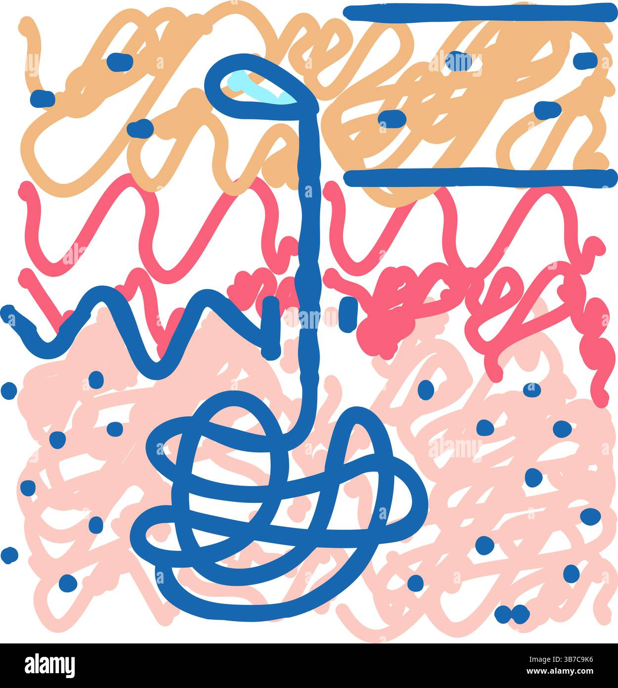 sweat skin production icon doodle illustration Stock Vector Image & Art ...