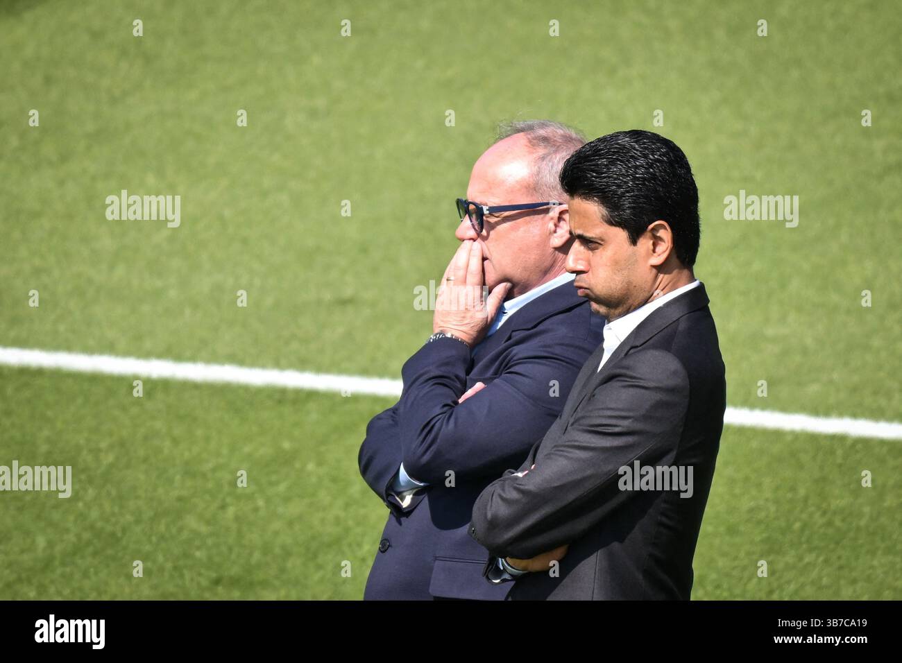 Paris, France. 06th May, 2025. President of Paris Saint-Germain Nasser ...