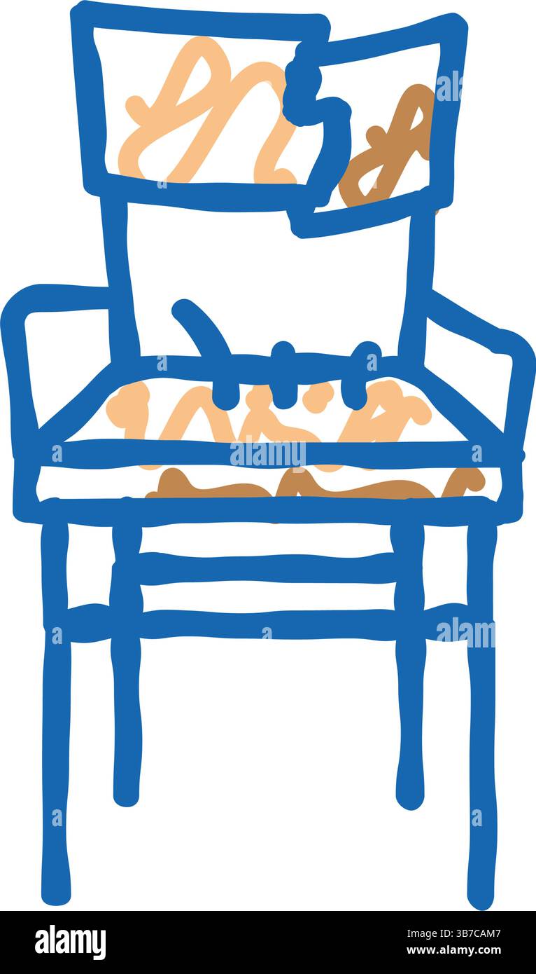 Old broken kitchen Stock Vector Images - Alamy