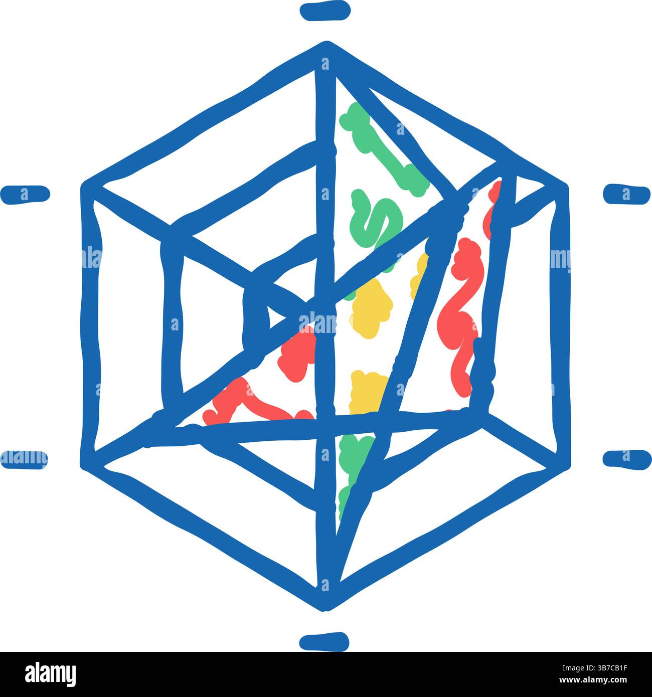 spider chart icon doodle illustration Stock Vector Image & Art - Alamy