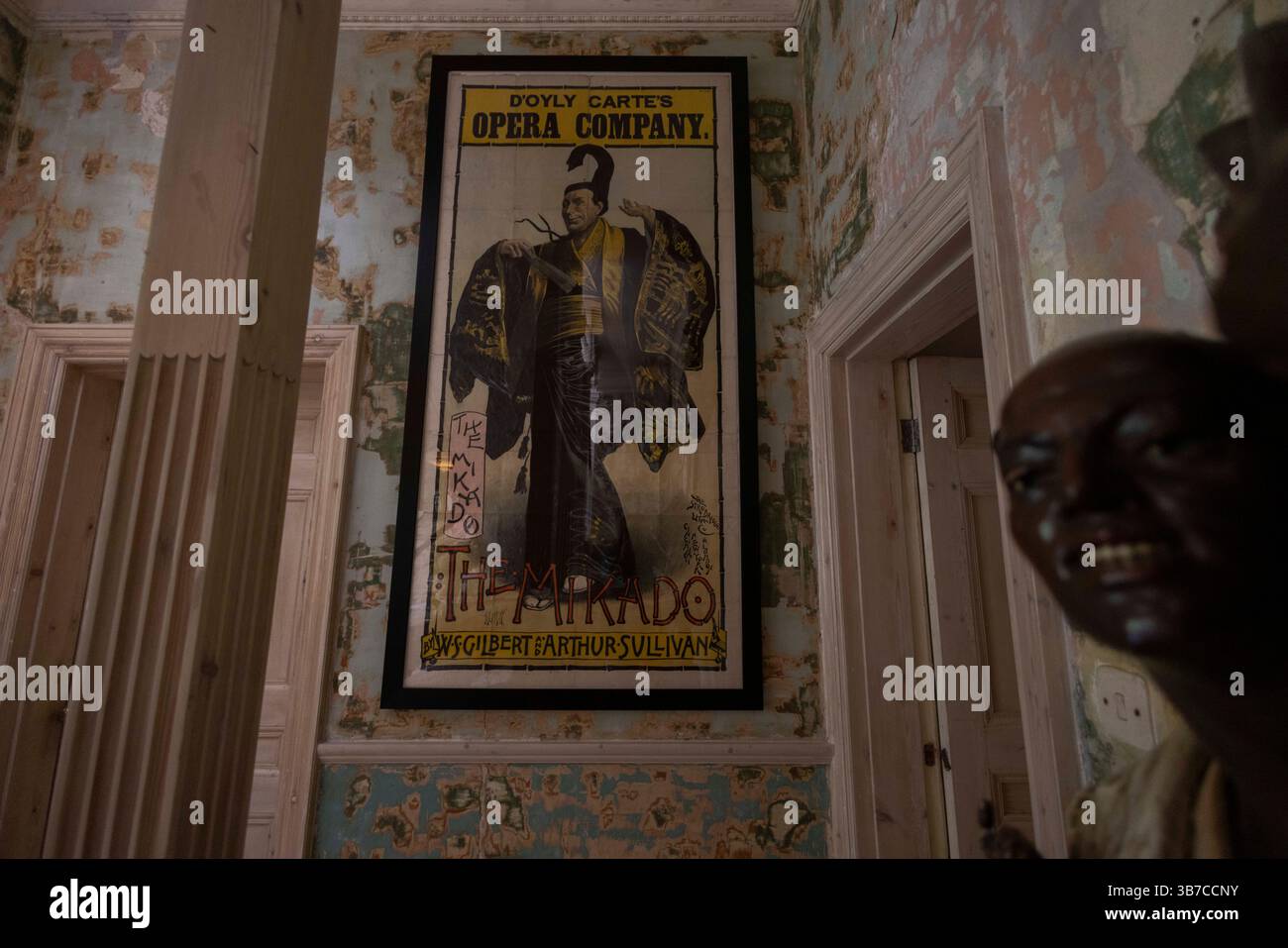 Andy Hill and his wife, Sheila, who restored the derelict and ...