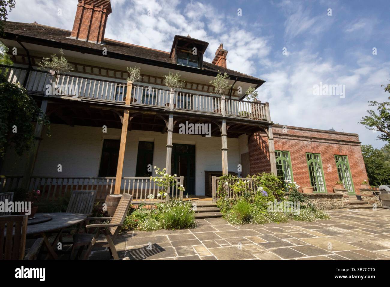 Andy Hill and his wife, Sheila, who restored the derelict and ...