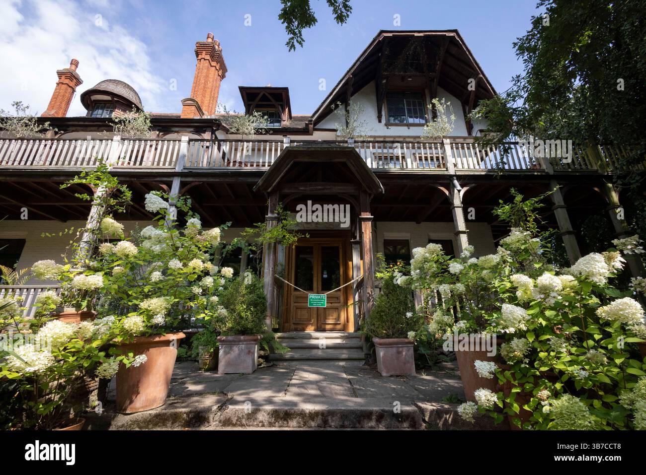 Andy Hill and his wife, Sheila, who restored the derelict and ...