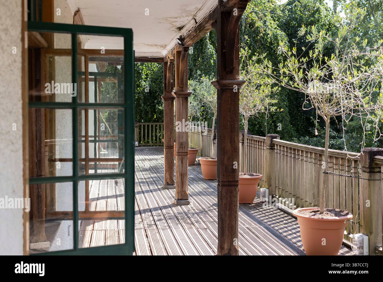 Andy Hill and his wife, Sheila, who restored the derelict and ...