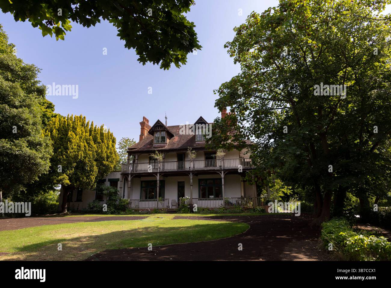 Andy Hill and his wife, Sheila, who restored the derelict and ...