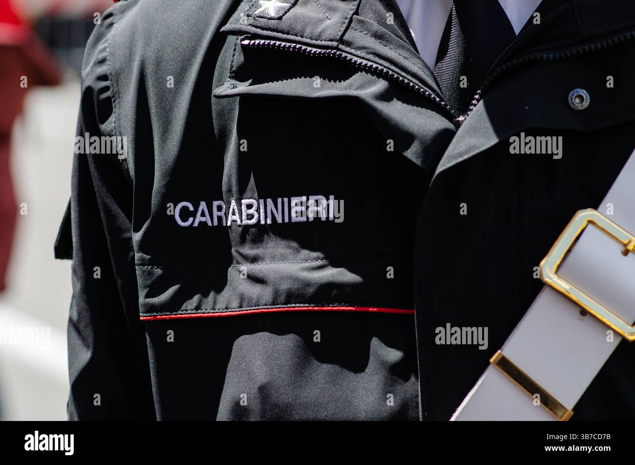 a carabiniere in uniform representing tradition and authority, the ...