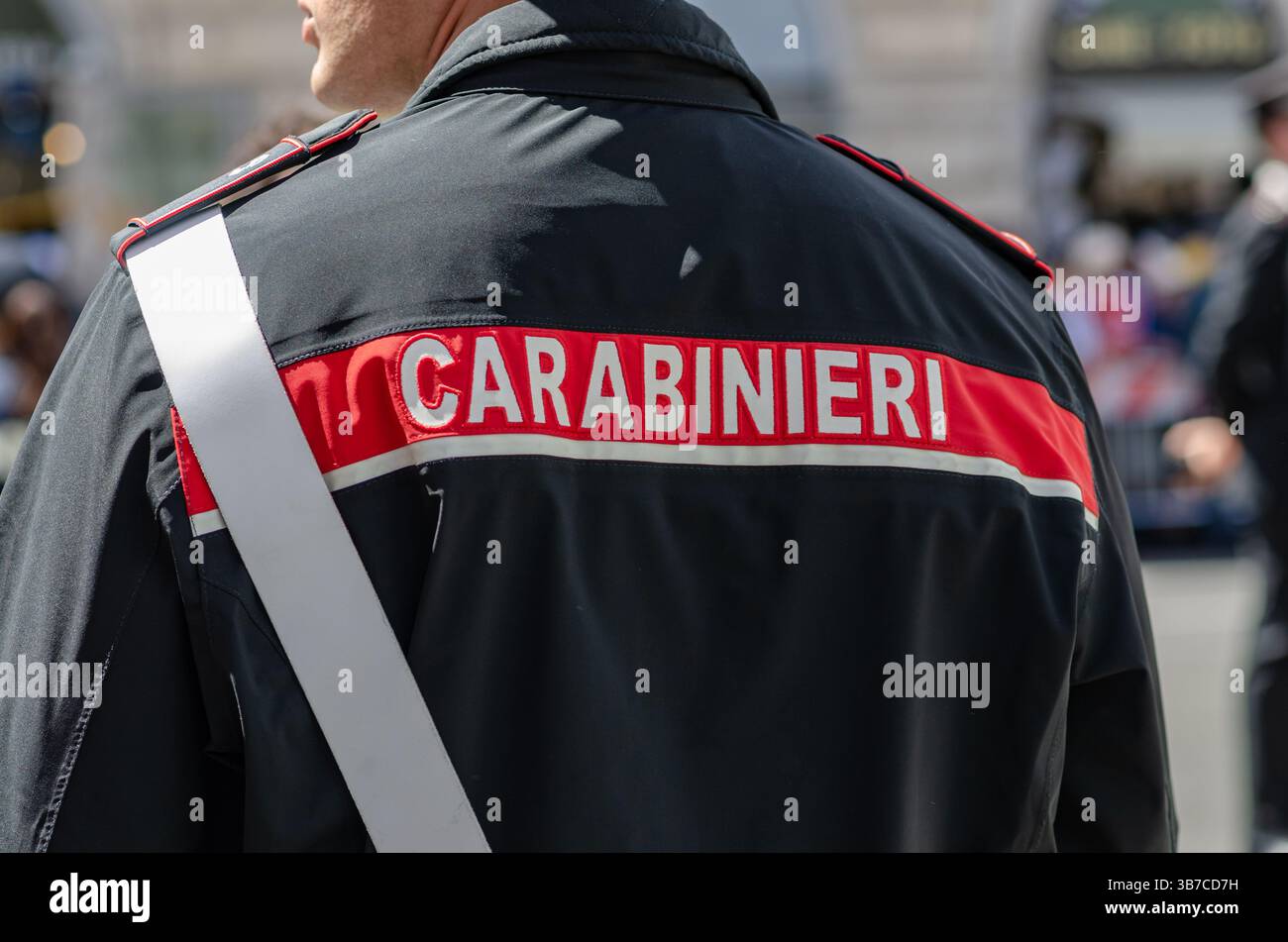 a carabiniere in uniform representing tradition and authority, the ...