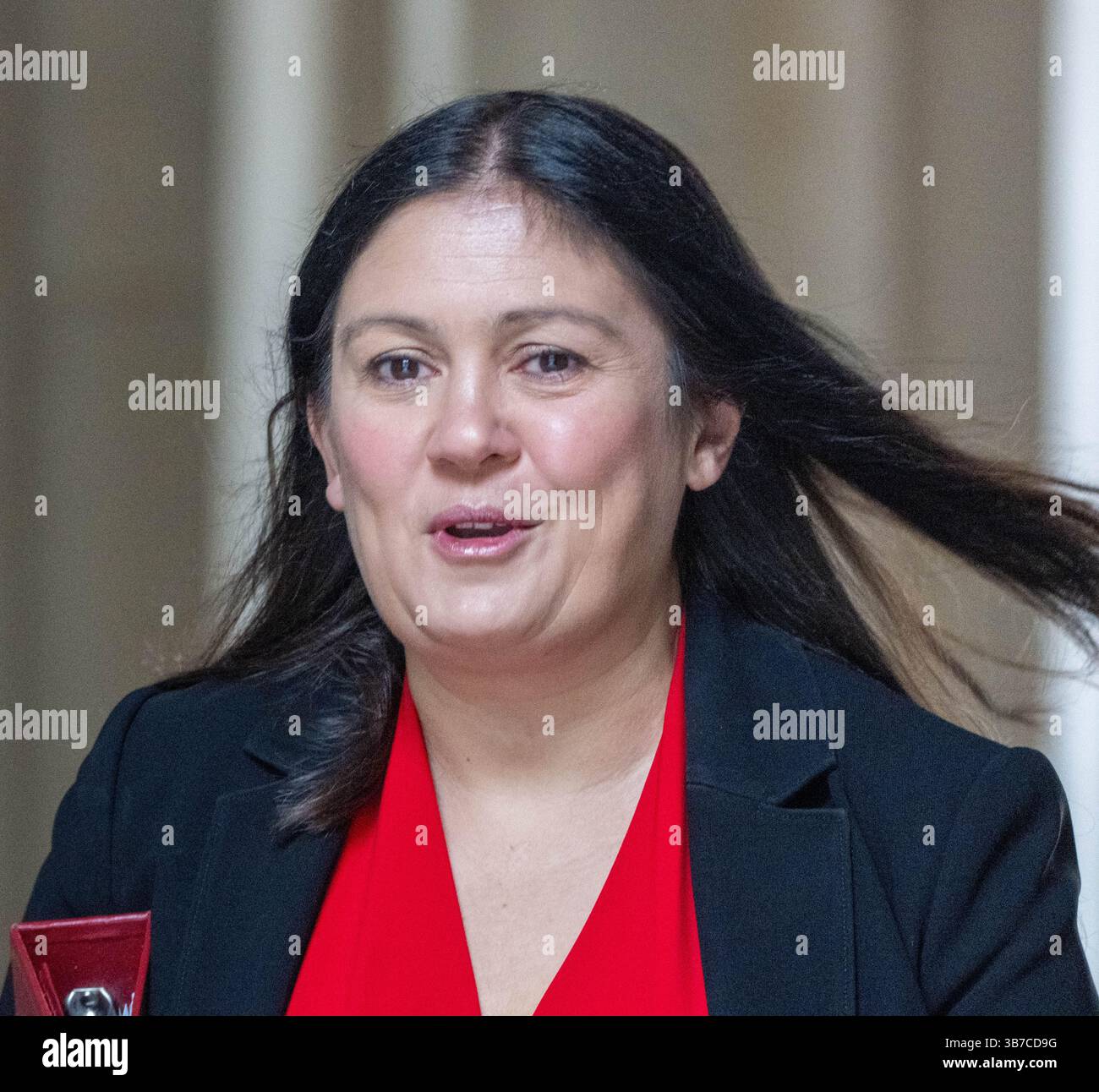 London, UK. 06th May, 2025. Lisa Nandy, Culture Secretary, arrives at a ...