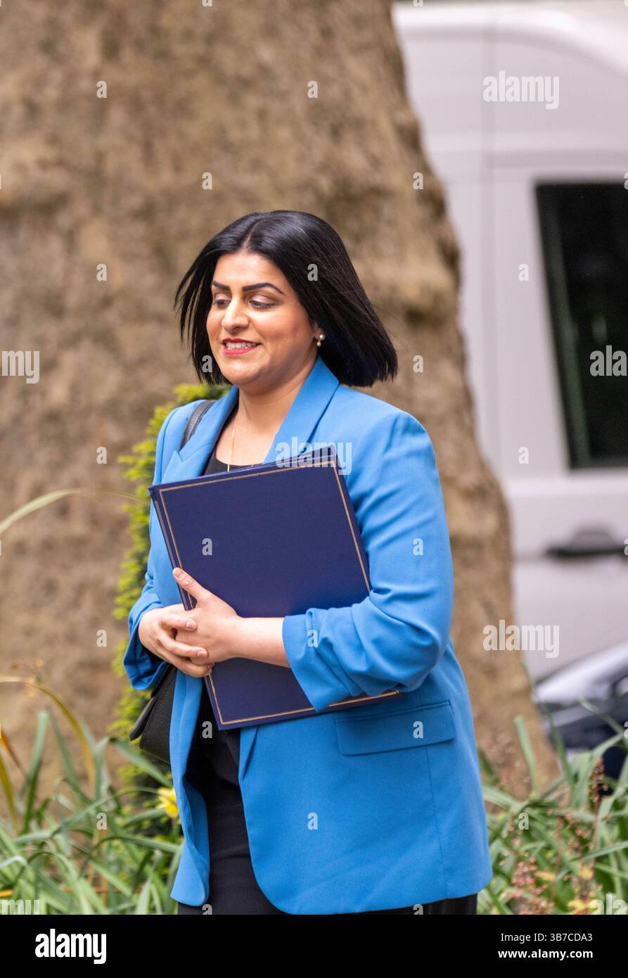 London, UK. 06th May, 2025. Shabana Mahmood, Justice Secretary, arrives ...