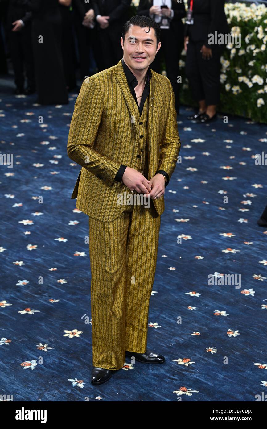 New York, USA. May 5th, 2025. Henry Golding at the 2025 Costume ...