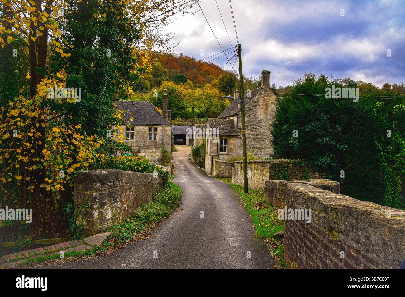 Yorkshire village surrounded by countryside hi-res stock photography ...