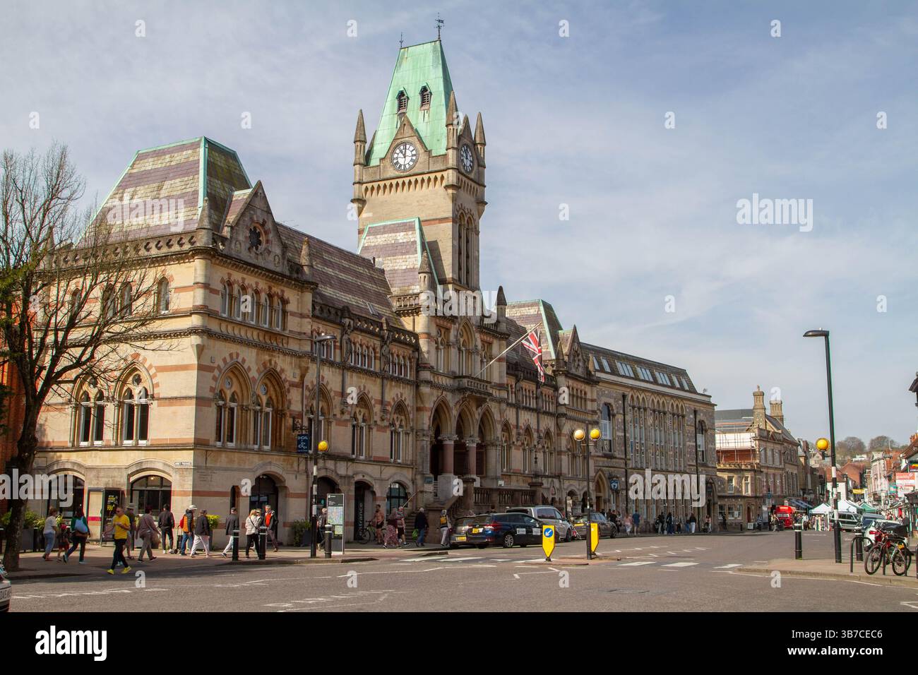 Guildhall tower winchester hi-res stock photography and images - Alamy