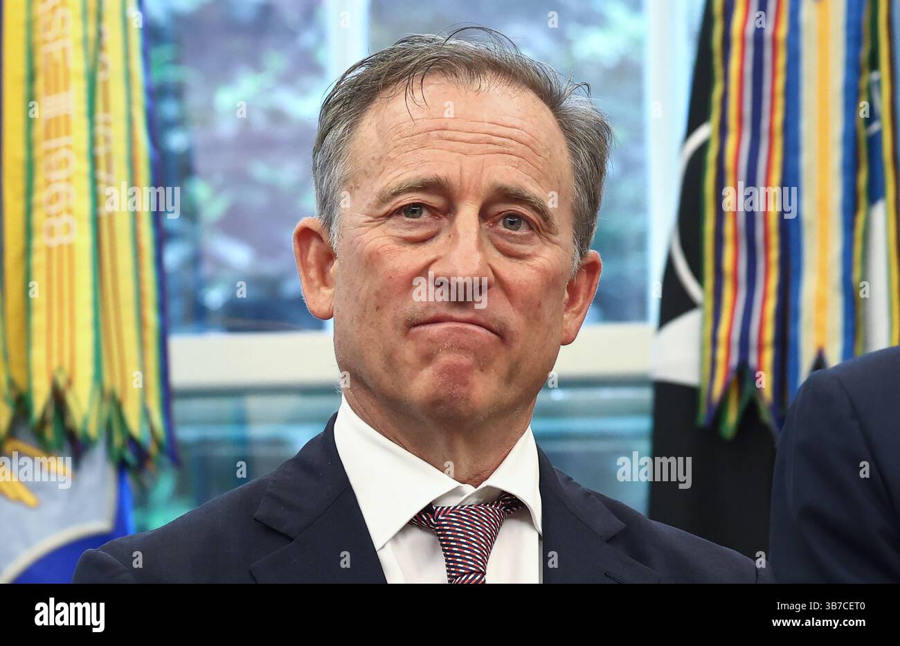 Josh Harris, Managing Partner, Washington Commanders listens as US ...