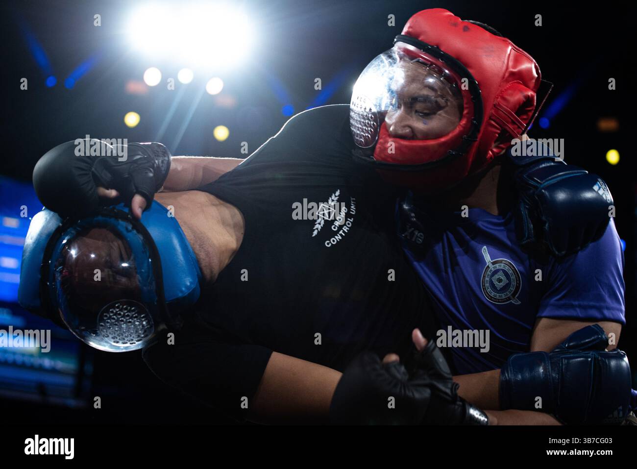 Bangkok, Thailand. 06th May, 2025. Thai policemen participate in the Cops Combat competition at ...