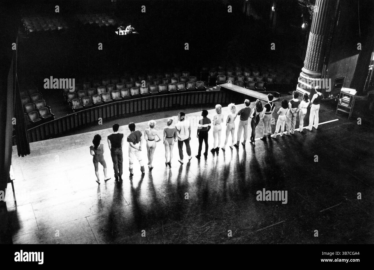 March 14, 2023, USA: Audition Scene, on-set of the musical film, ''A ...