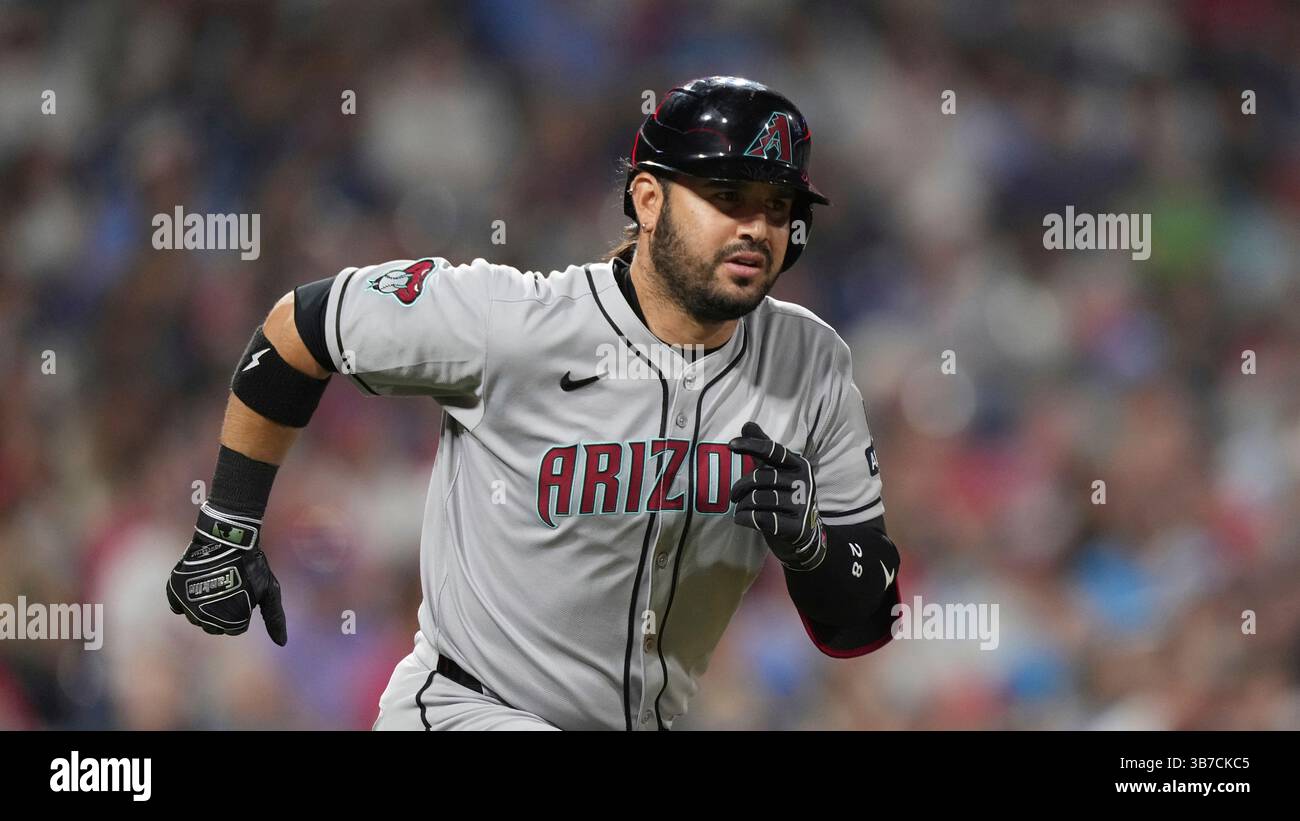 Arizona Diamondbacks' Eugenio Suárez plays during a baseball game ...