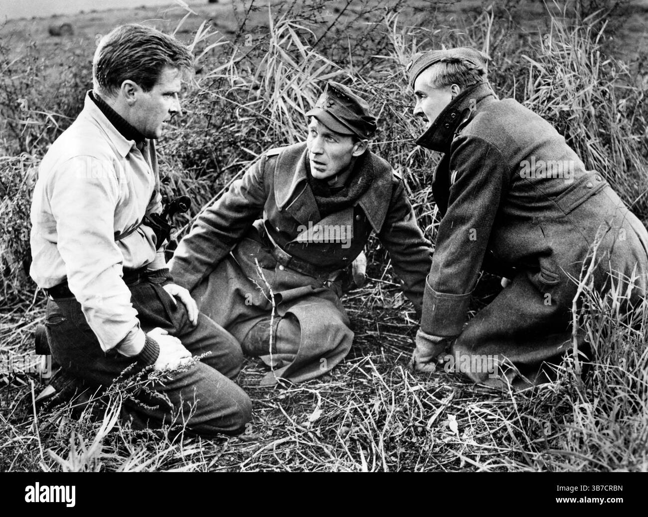 March 20, 2023, USA: Richard Basehart, Hans Christian Blech, Oskar ...
