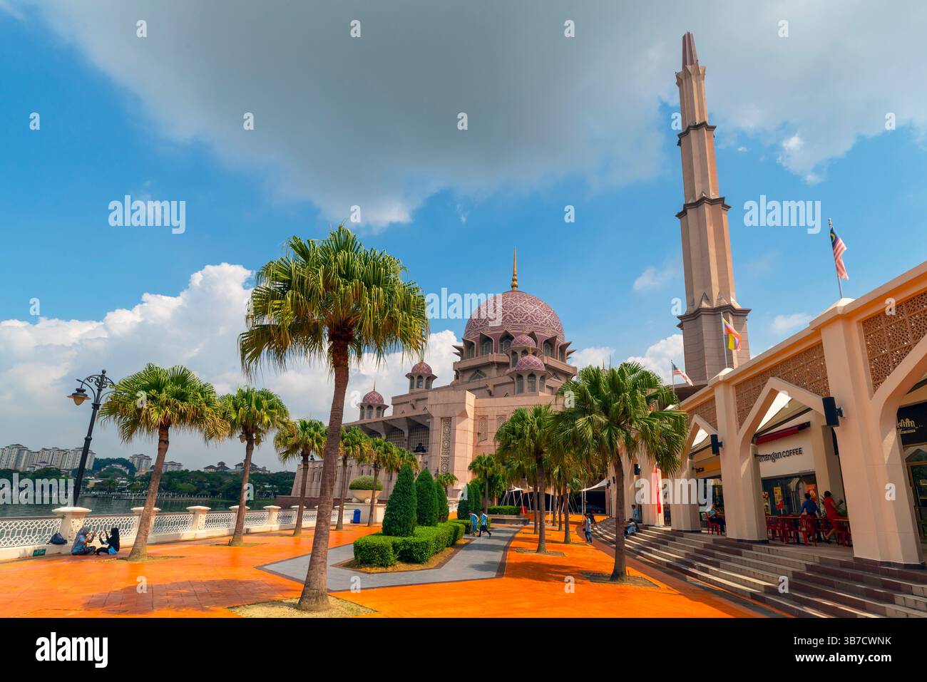Masjid Putra, Putrajaya. The Putra Mosque is the principal mosque of ...