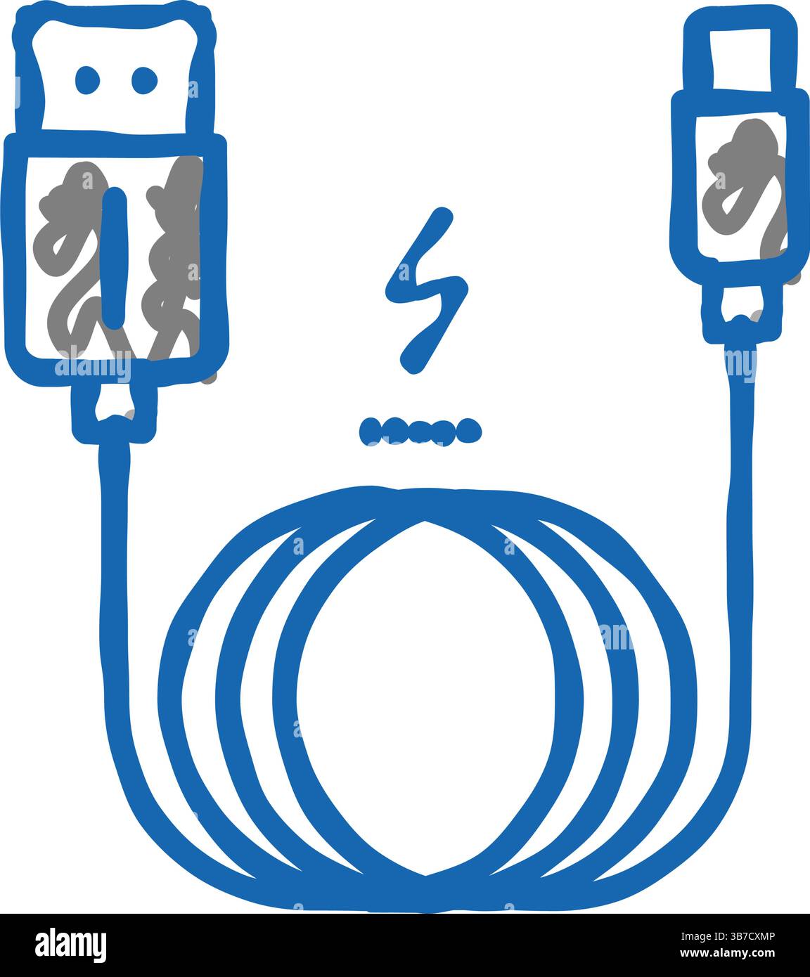 Charging tangle hi-res stock photography and images - Alamy