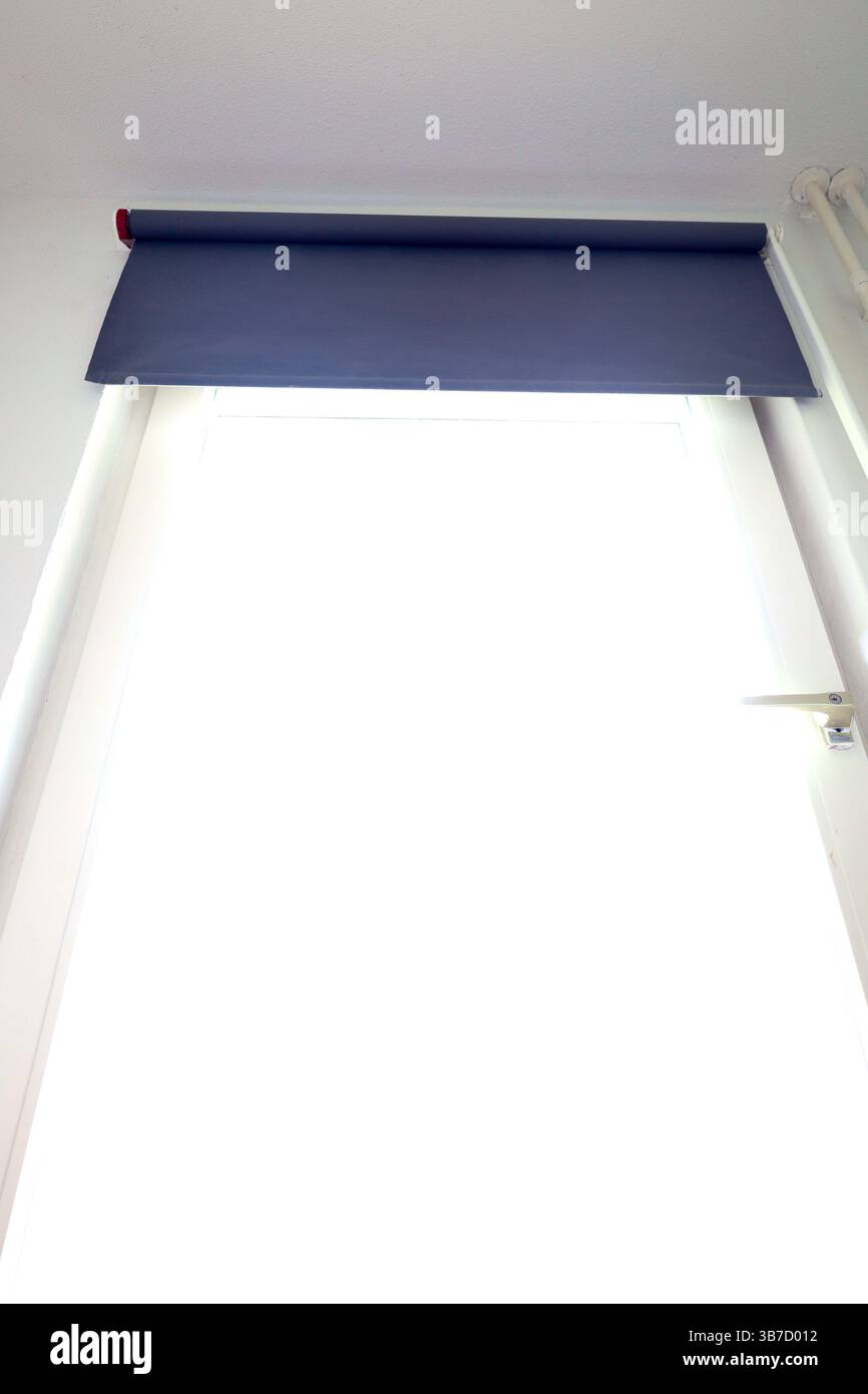 Modern and clean interior space featuring a well-lit room with ...