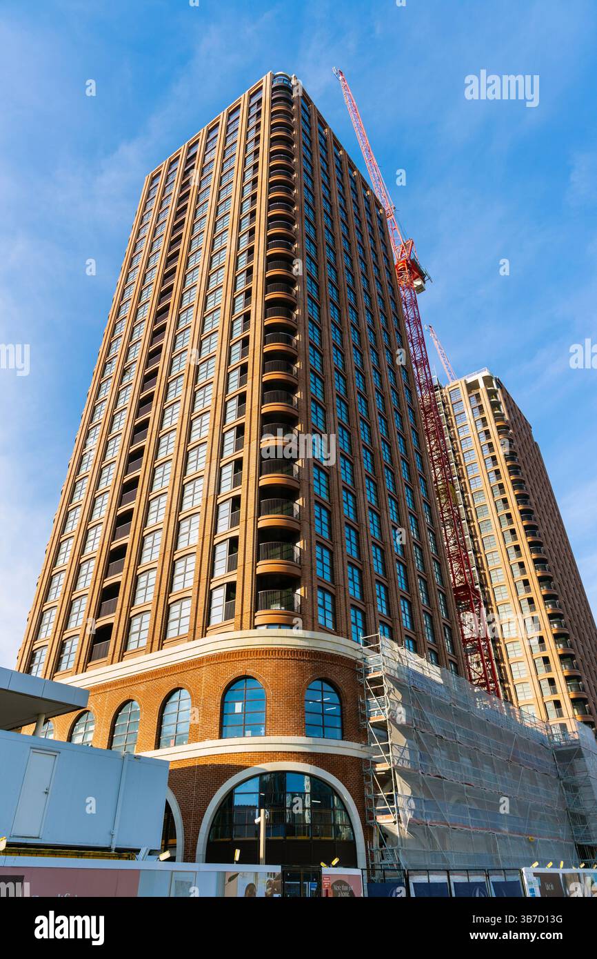 Rondo Stratford residential development under construction, London ...