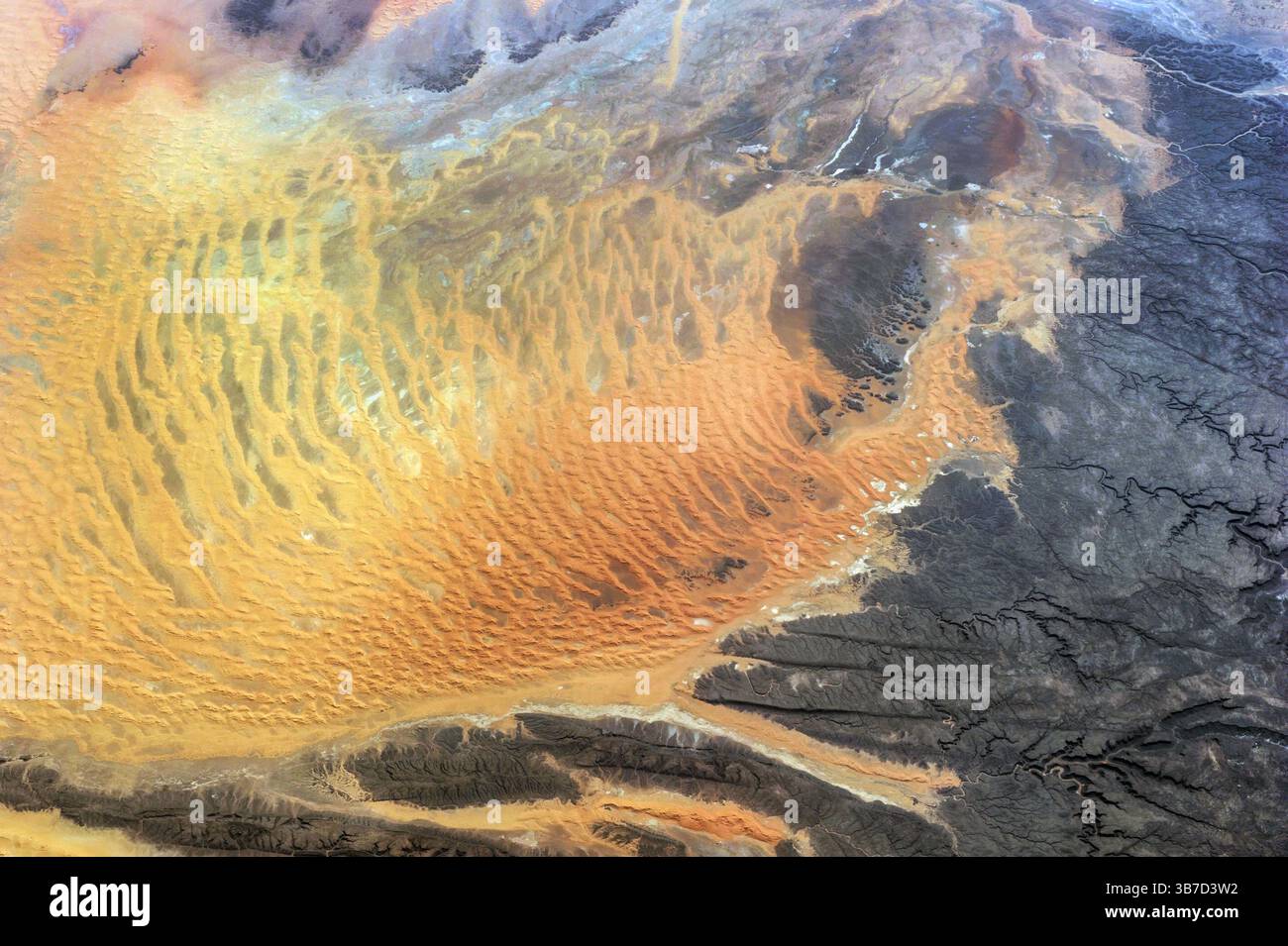 Surface patterns of the earth seen from space Stock Photo - Alamy