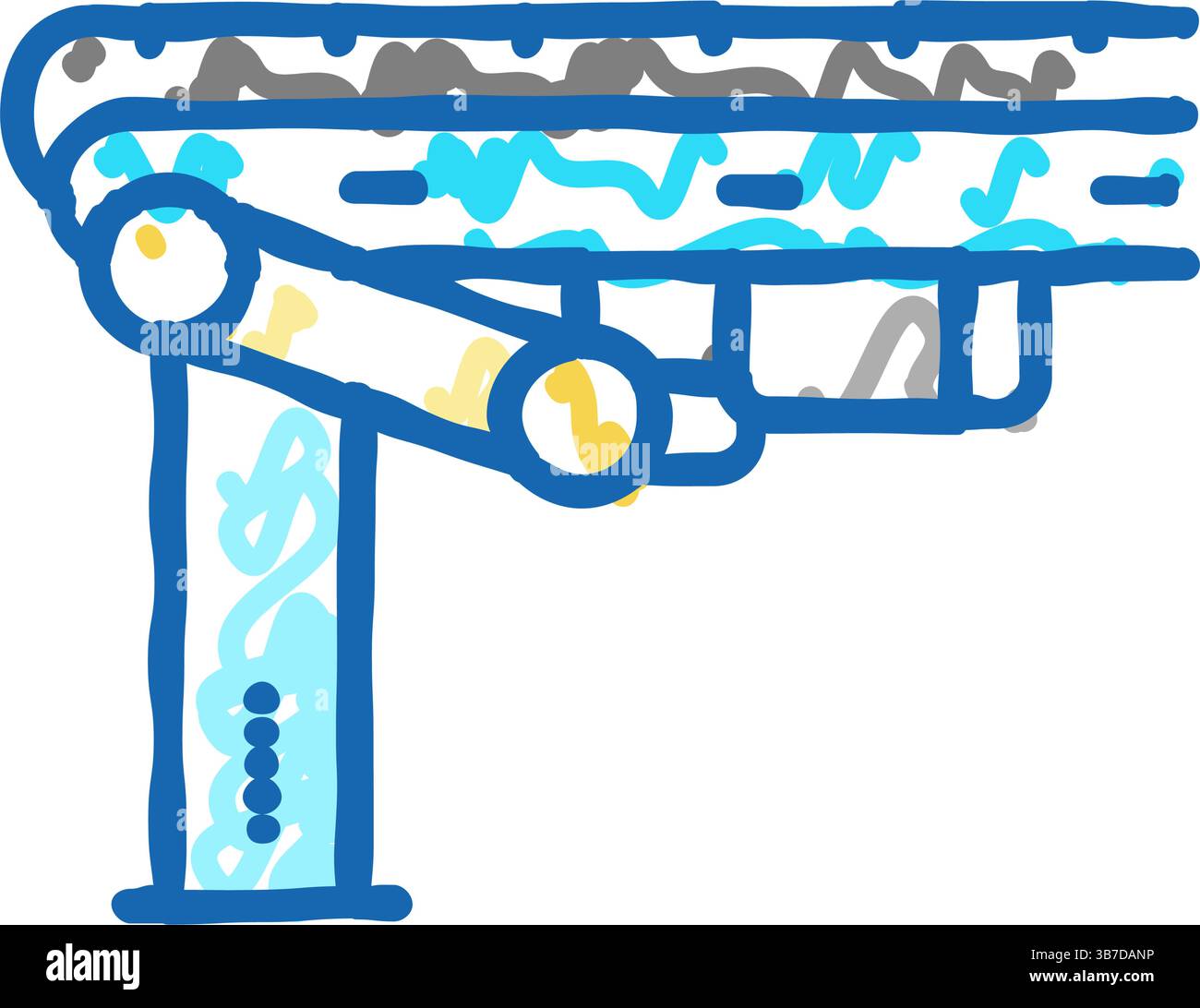 conveyor belt icon doodle illustration Stock Vector Image & Art - Alamy