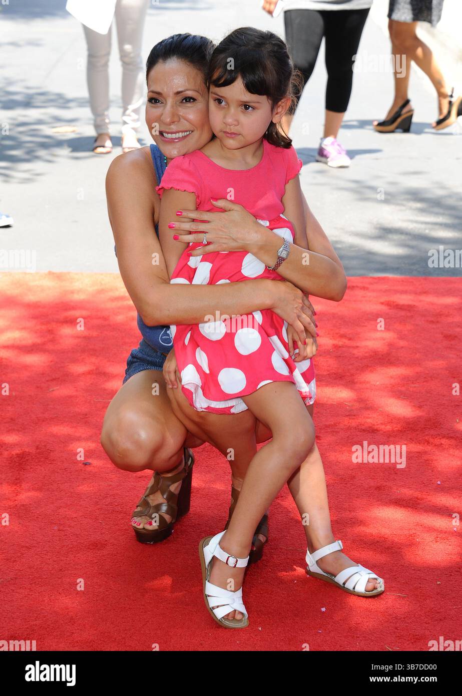 Constance Marie with her daughter at the launch of the 'Mickey Through ...
