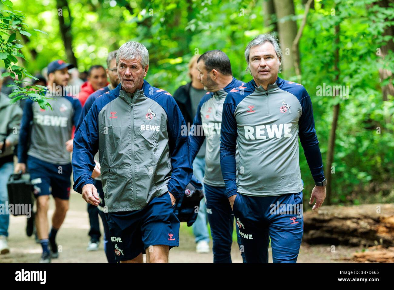 Friedhelm Funkel (Cheftrainer, Trainer 1. FC K?ln) und Matthias Lust ...