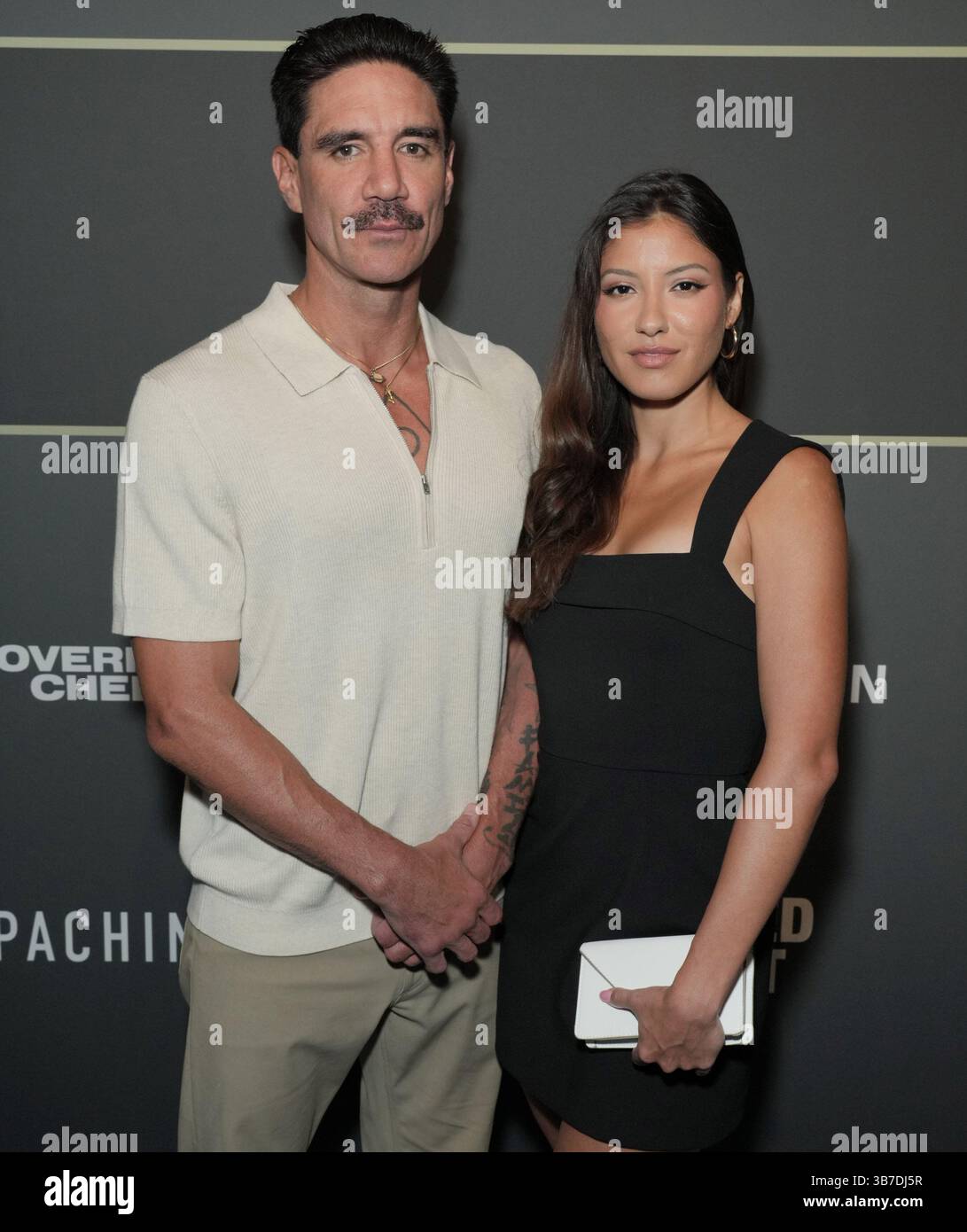 Los Angeles, USA. 05th May, 2025. (L-R) Clayton Cardenas and Angela Elliston at the APPLE TV and ...
