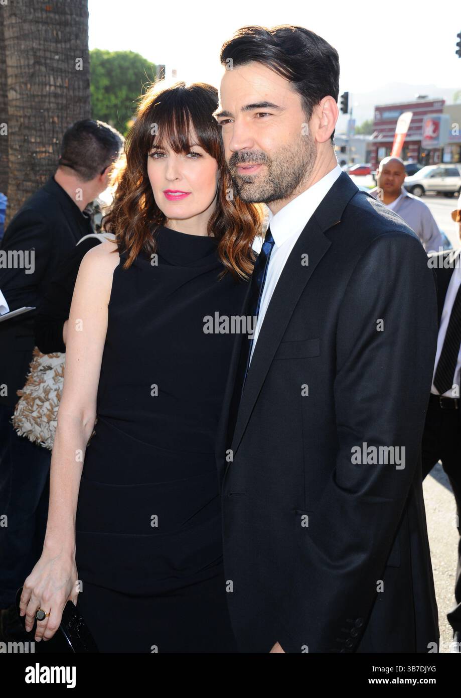 Rosemarie DeWitt and Ron Livingston at 'The Conjuring' premiere held at ...