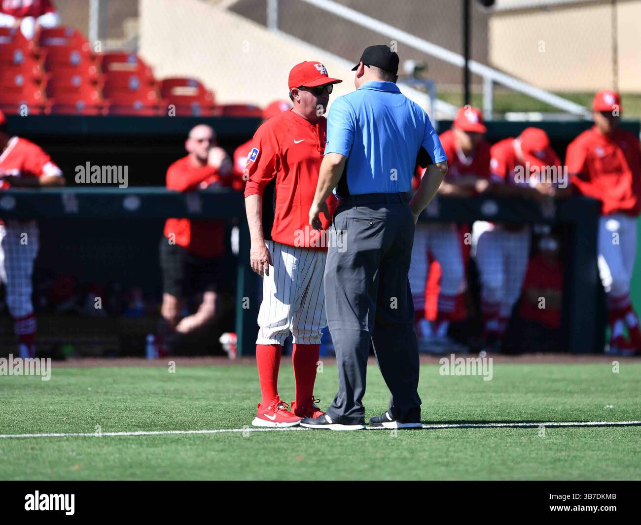 February 25, 2024, Houston, Texas, USA: Houston Cougars Head Coach TODD ...