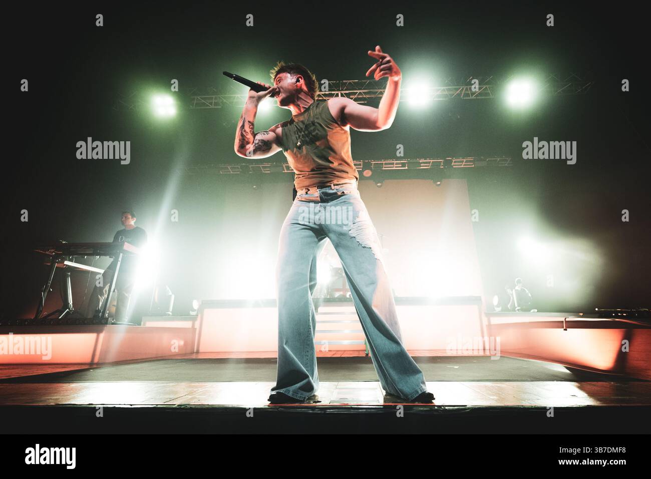 ITALY, VENARIA, MAY 4TH 2025: The italian singer and songwriter Olly ...