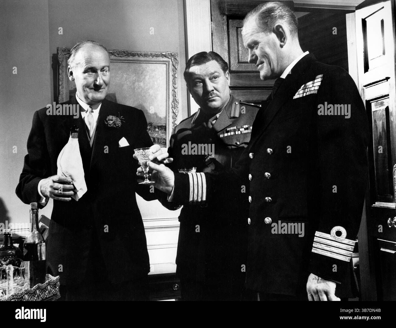 April 10, 2023, USA: A.J. Brown, Martin Boddey, Harry Andrews, on-set of the film, ''Circle Of ...