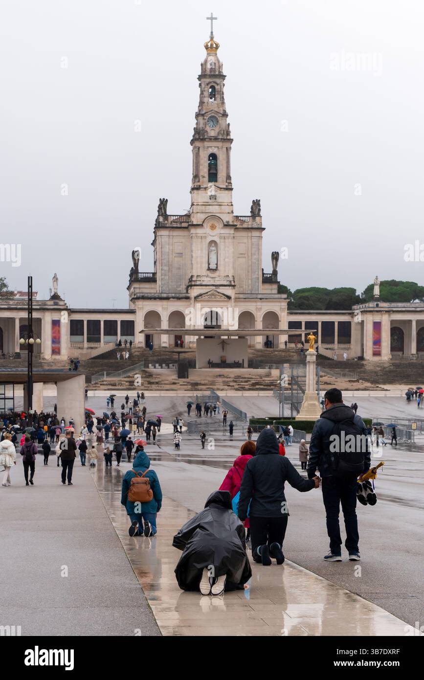 Sanctuary of Fatima, Portugal - October 31, 2024: Closeup view of ...