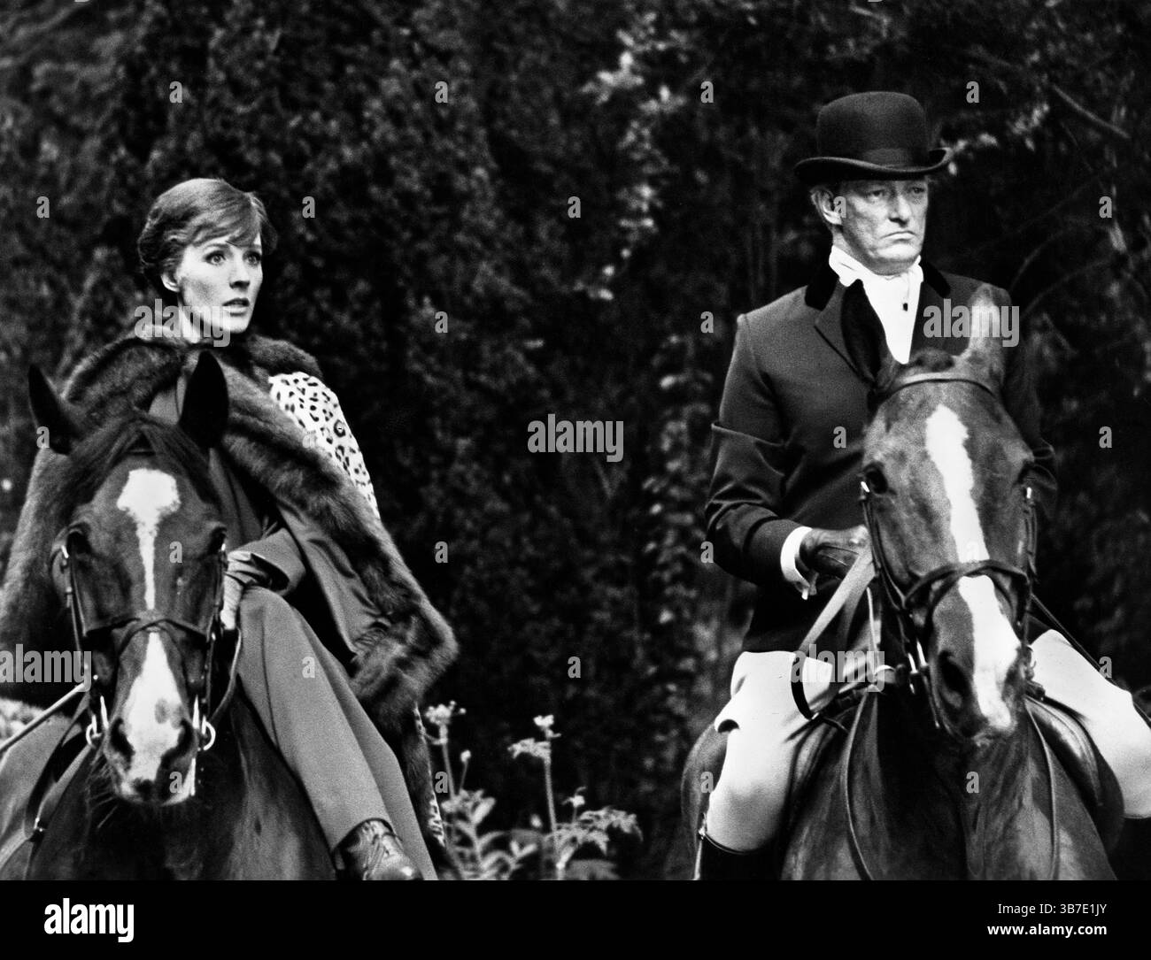 April 13, 2023, USA: Julie Andrews, Jeremy Kemp, on-set of the film ...