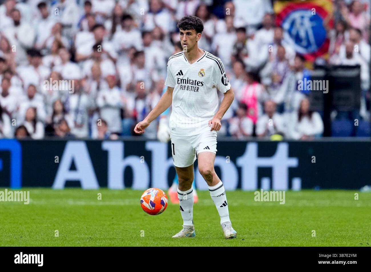 Jacobo Ramon of Real Madrid CF during the La Liga EA Sports match ...