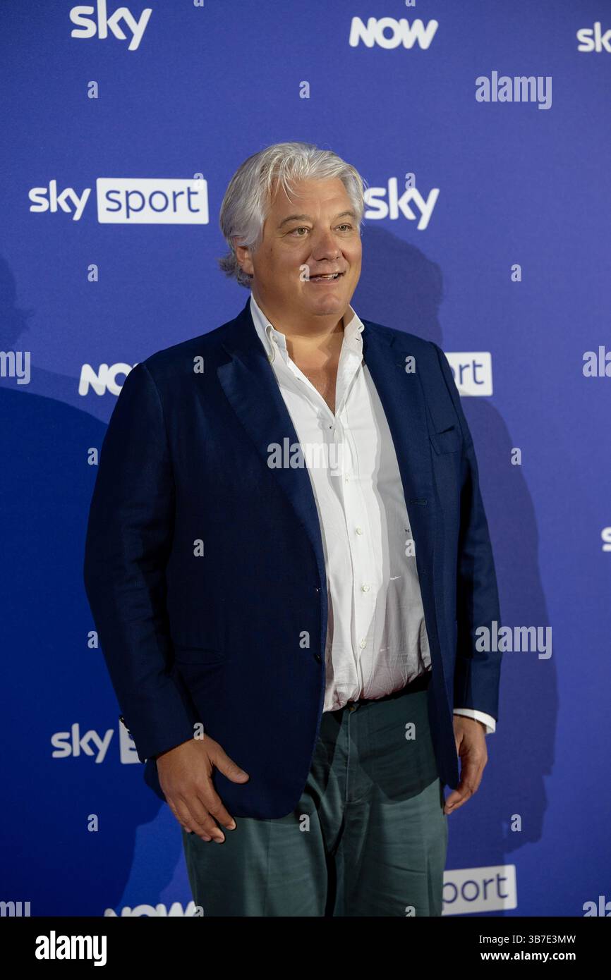 Rome, Italy. 05th May, 2025. Paolo Campinoti attends the red carpet of ...
